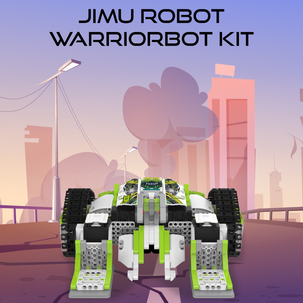 หุ่นยนต์ Jimu robot WarriorBot kit หุ่นยนต์รบสุดเท่จากอวกาศ ของเล่น ...