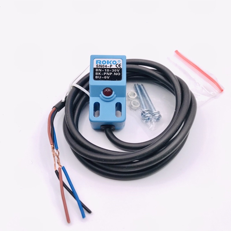SN04-N /NPN NO~SN04-P /PNP NO ROKO จับโลหะ Proximity Switch ชนิด NOไฟ ...