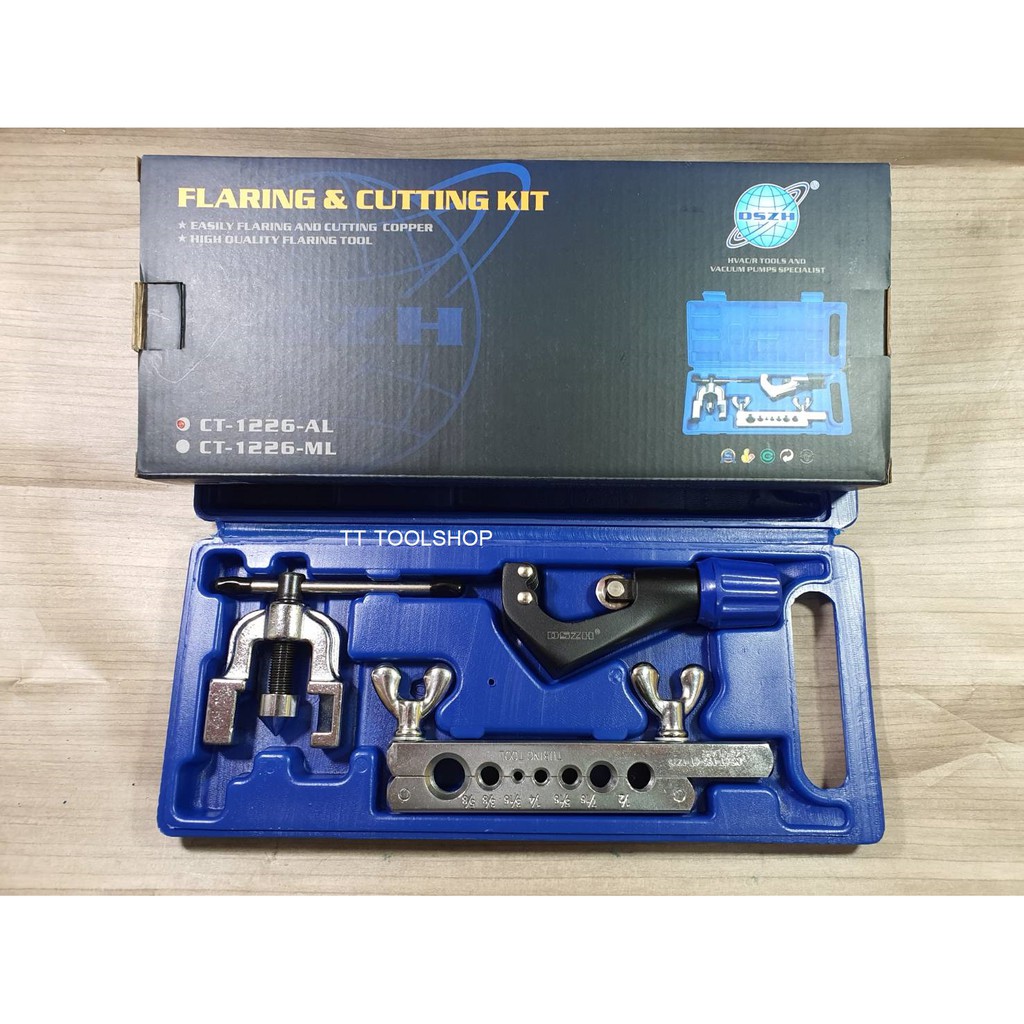 DSZH ชุดบานแฟร์ เครื่องมือช่างแอร์ ชุดบานแป๊ป พร้อมคัตเตอร์ รุ่น CT ...