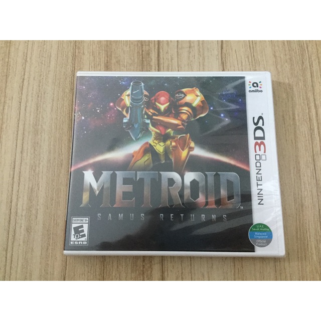 แผ่นเกมส์ 3ds metroid samus returns มือหนึ่งในซีล | Shopee Thailand