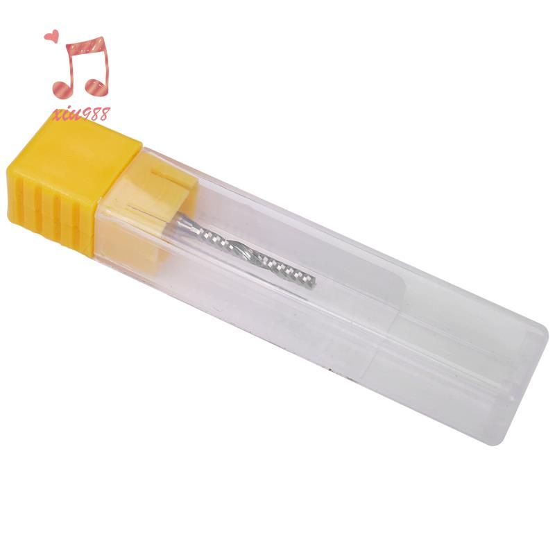 2mm x 15mm Carbide Single Flute Spiral End Mill CNC Router Bit | Shopee ...