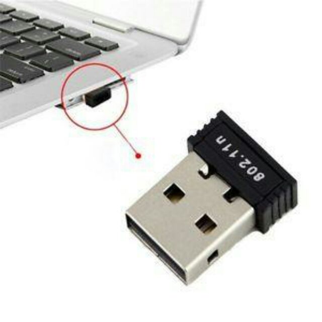 USB Mini WiFi Wireless Adapter WI-FI Network Card 802.11n 150M | Shopee ...