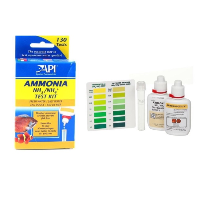 API AMMONIA NH3/NH4 TEST KIT - หมดอายุ: 2028 | Shopee Thailand