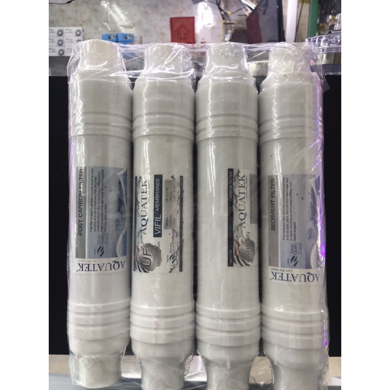 AQUATEK USA ใส้กรองแบบ 4 ตอน สำหรับเครื่องกรองน้ำ AM100 แบบเสียบหัวท้าย ...