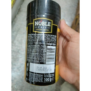 กาแฟสำเร็จรูป โนเบิ้ล คาเฟ่ โกล์ดเบล์น Noble cafe Gold Blend 100g.{keto ...