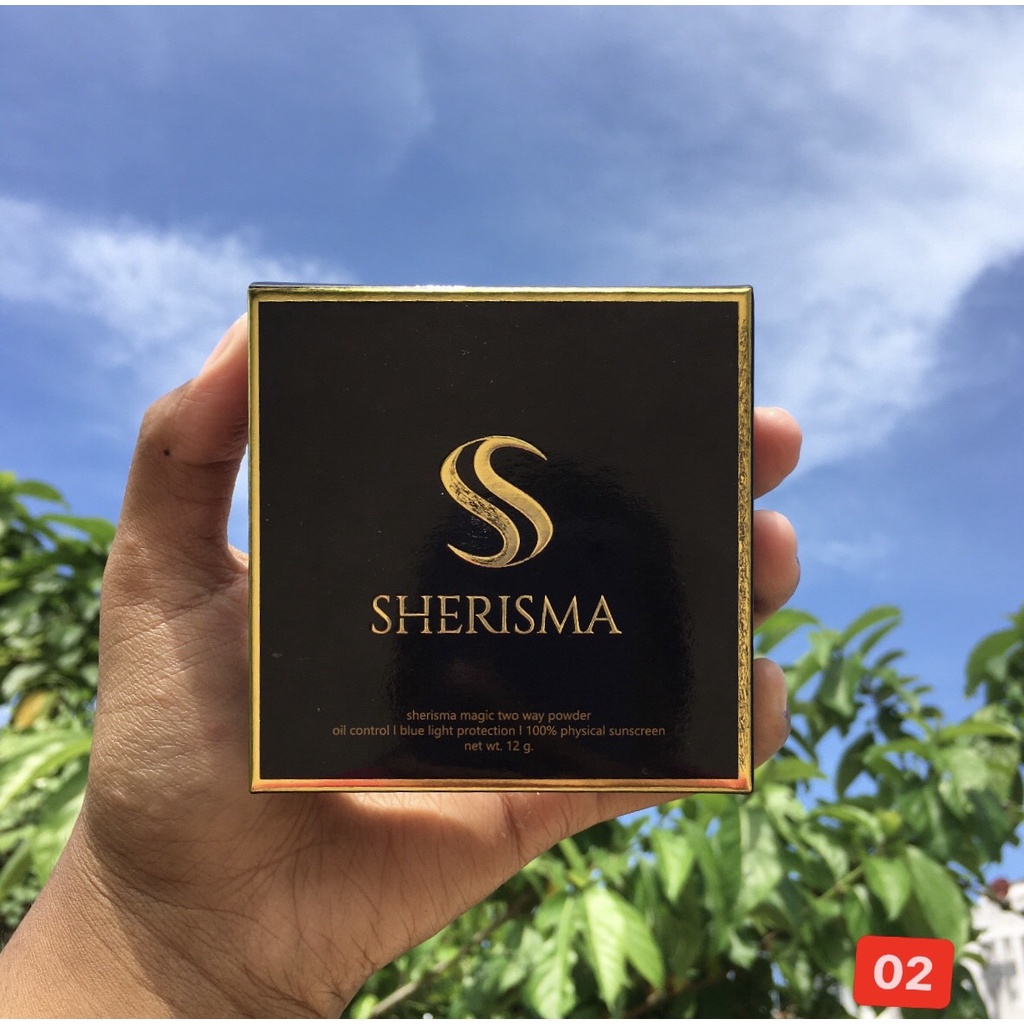 SHERISMA แป้งเชอร์ริสม่า กันนํ้า กันเหงื่อ | Shopee Thailand