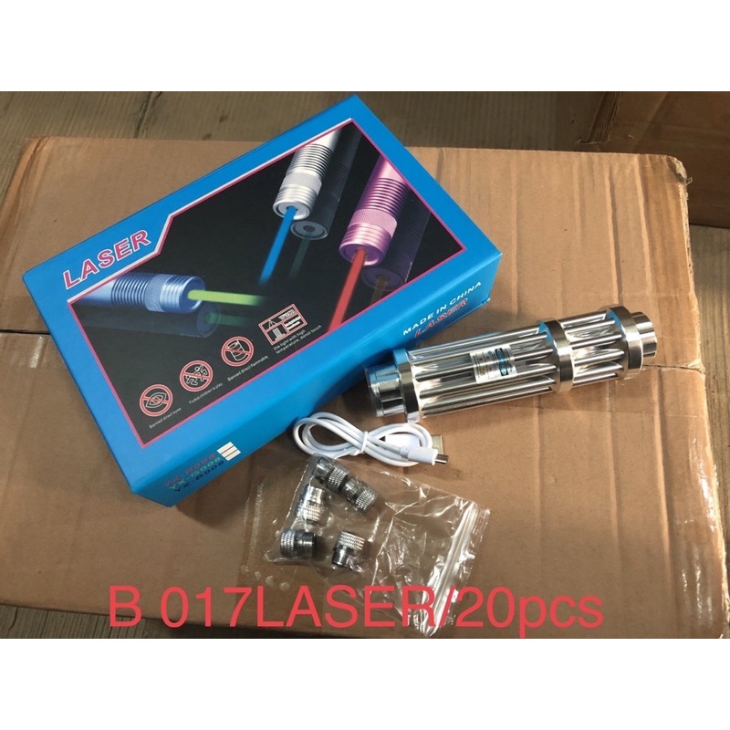 B-017และJX-008เลเซอร์พกพาความเข้มข้นสูง high power blue laser 50000mW ...