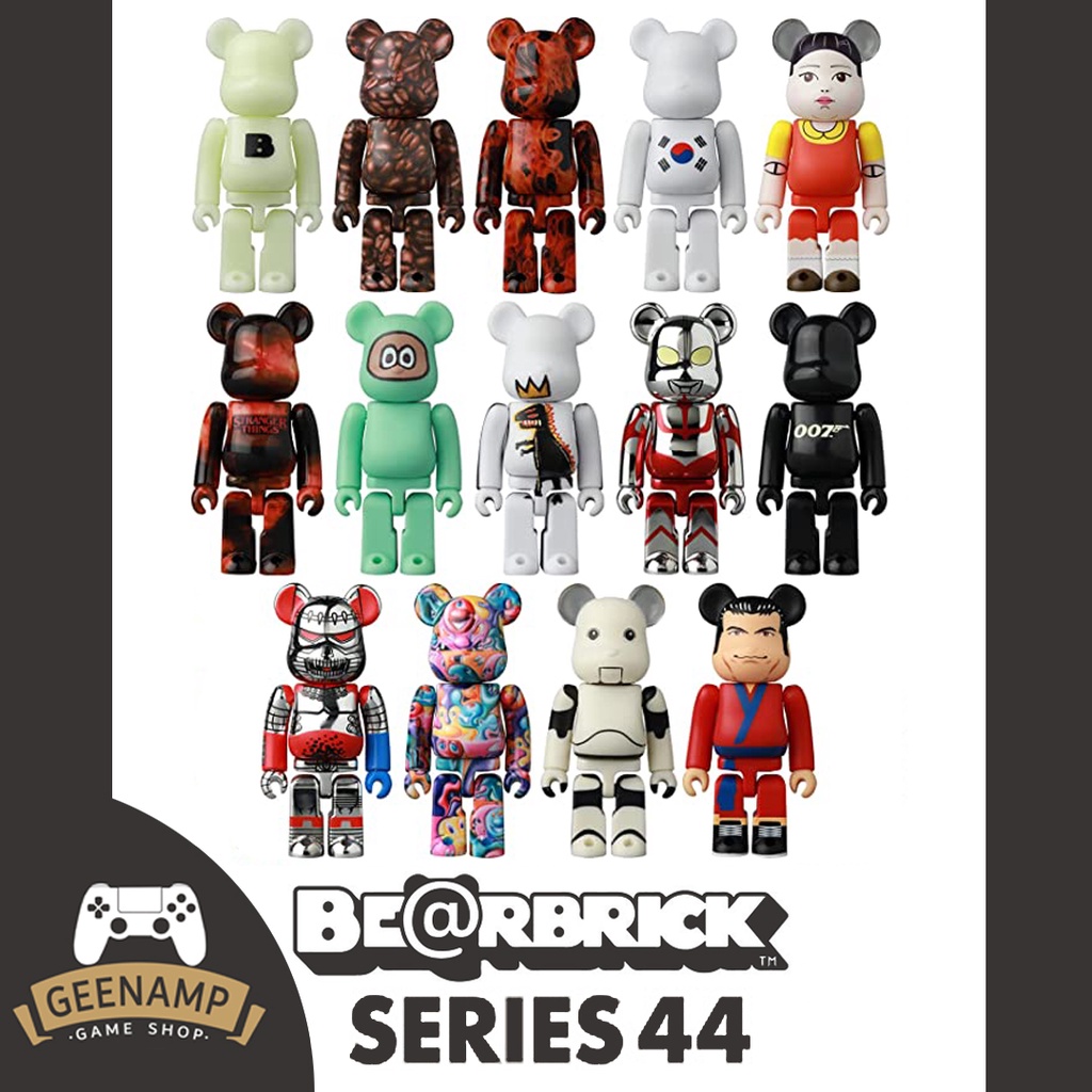 [ของแท้] Bearbrick series 44 size: 100% Blind Box [ Bearbrick by ...