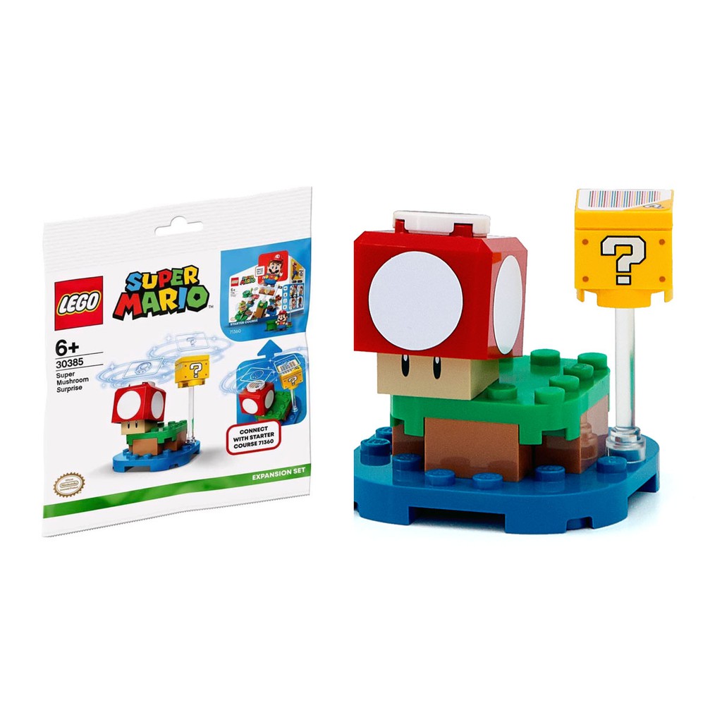 LEGO Super Mario Super Mushroom Surprise 30385 Polybag | Shopee Thailand