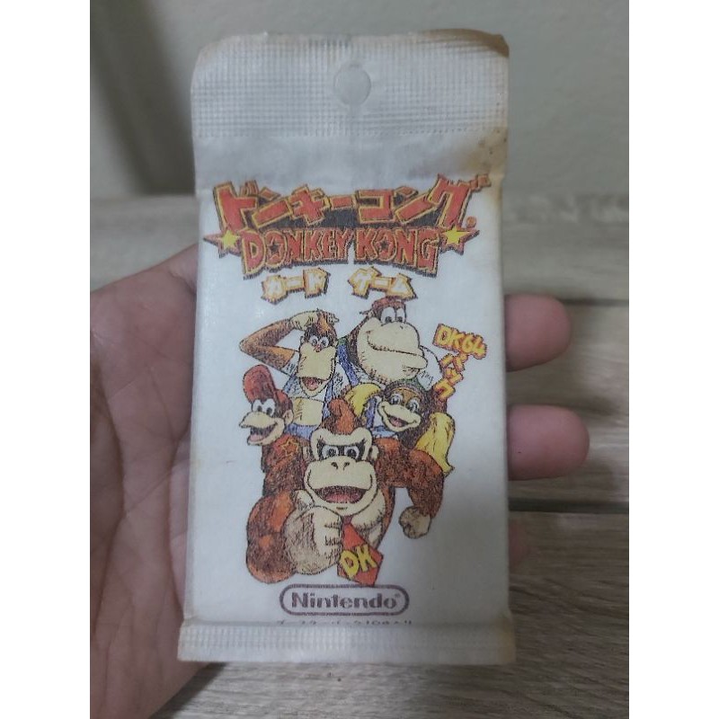 Donkey Kong Card Game งานปี 1999 Made in Japan มือ1 ไม่แกะ | Shopee ...