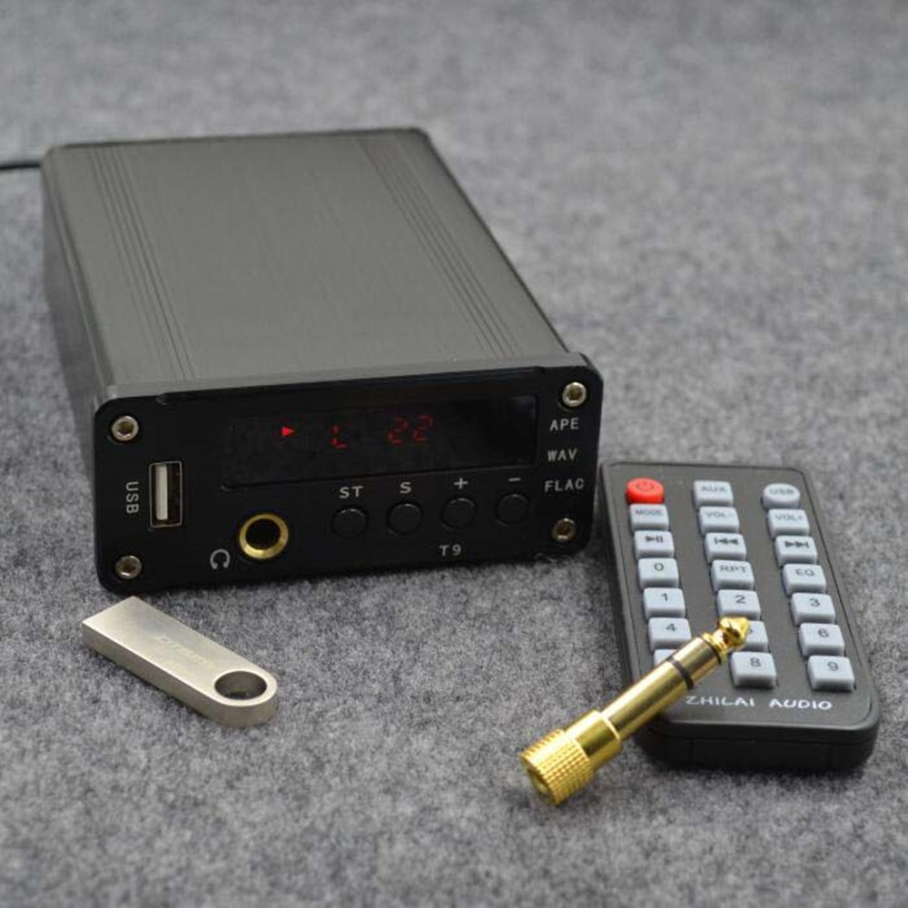 PJ.MIAOLAI T9 lossless music player HiFi fiber coaxial decoder DAC with ...