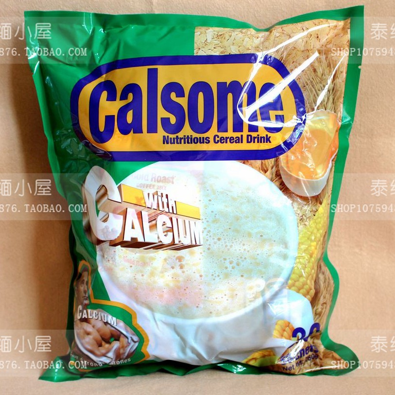 Calsome Nutritious Cereal Drink เครื่องดื่มธัญญาหาร ธัญญาพืช ซีเรียล ...
