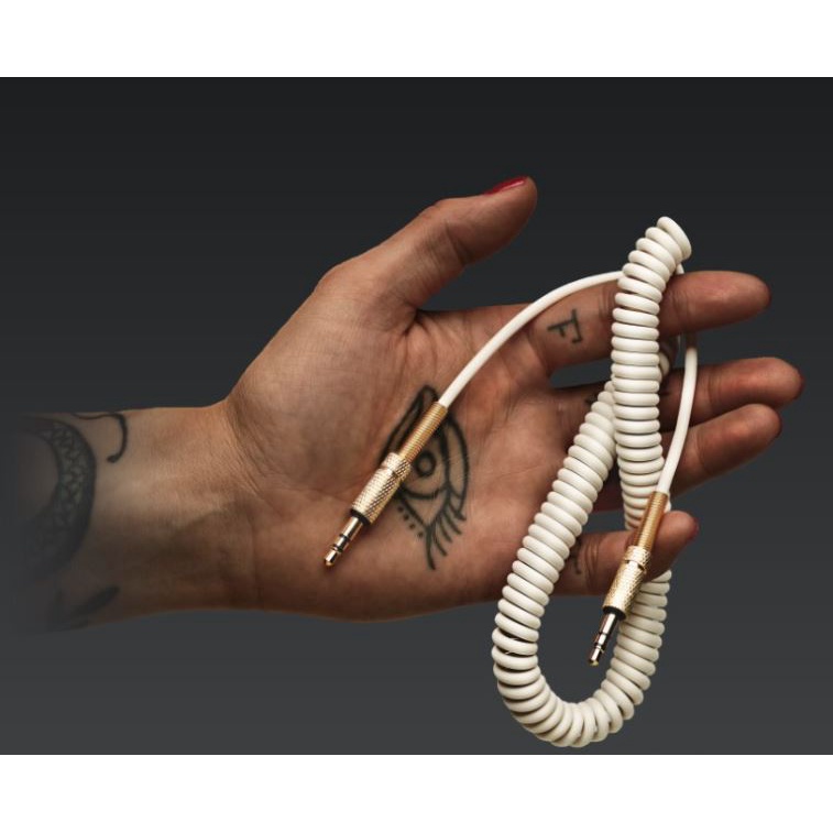 Marshall AUX Cable 3.5mm สาย AUX Marshall 3.5มม ข้อสปริงสีทอง มีสินค้า ...