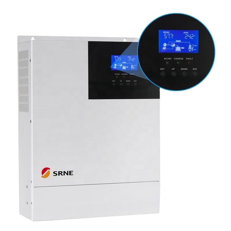 SRNE Hybrid off grid inverter 5kW รุ่นขนานเครื่องได้ , มีรุ่นรับไฟแผง ...