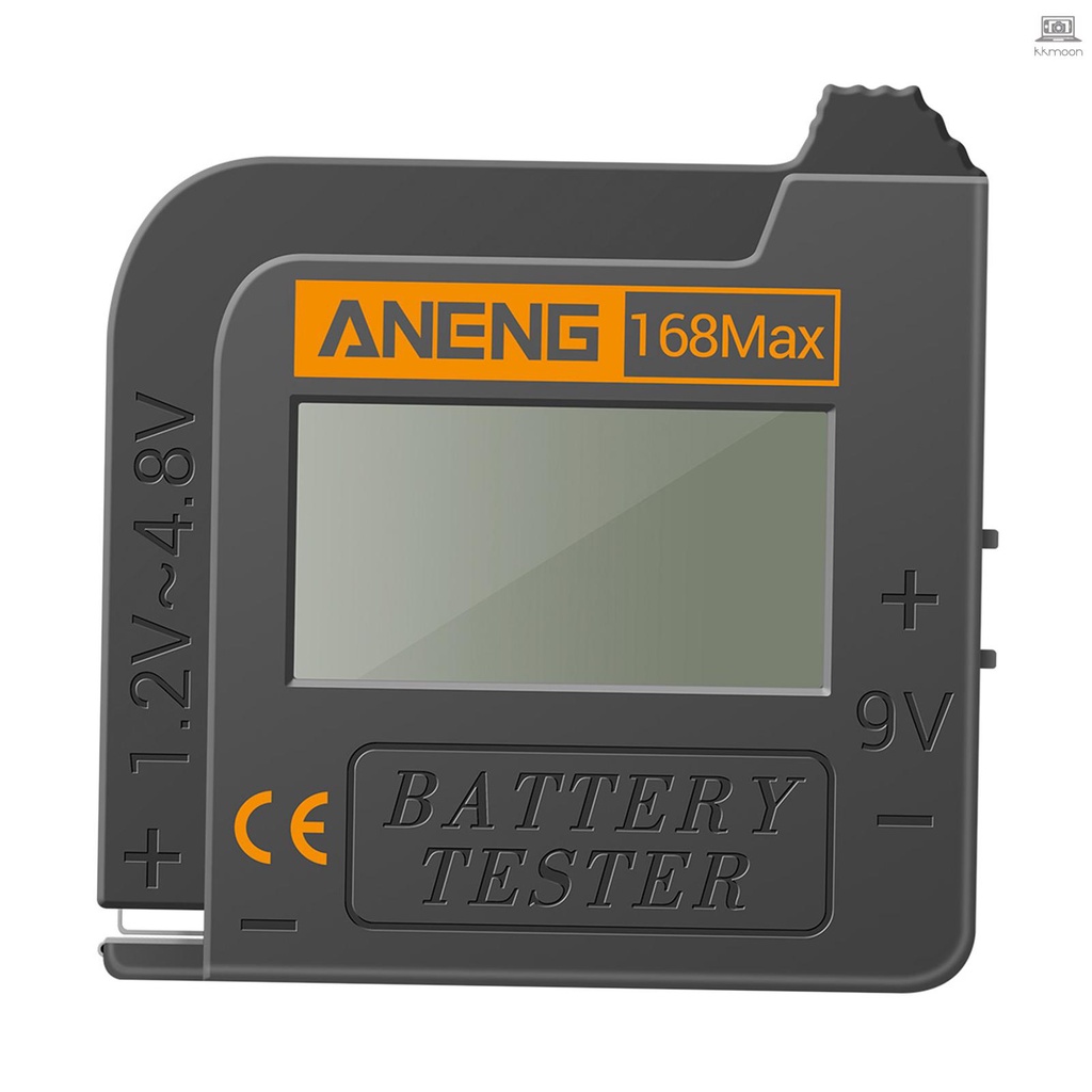 ANENG Battery Tester 168MAX Digital Display Tester Battery Voltage ...