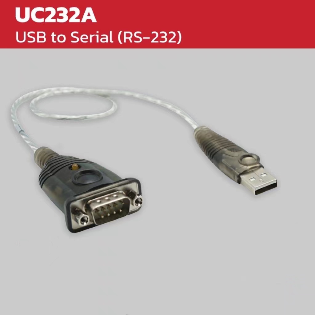 ATEN สาย USB to Serial สาย USB to RS232 รุ่น UC-232A (สีเงินน้ำตาล ...