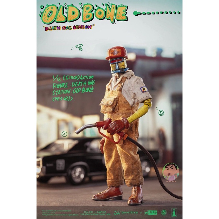 DAMTOYS PES021 1/12 Death Gas Station Geries Old Bone Action Figure ...