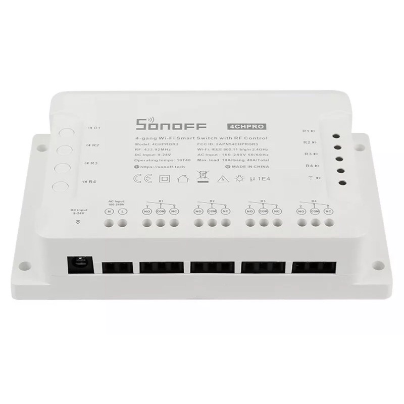 SONOFF 4CH PRO R3 WiF iสวิทช์ สมาร์ทAPP Smart Home Controller ทำงานร่วม ...