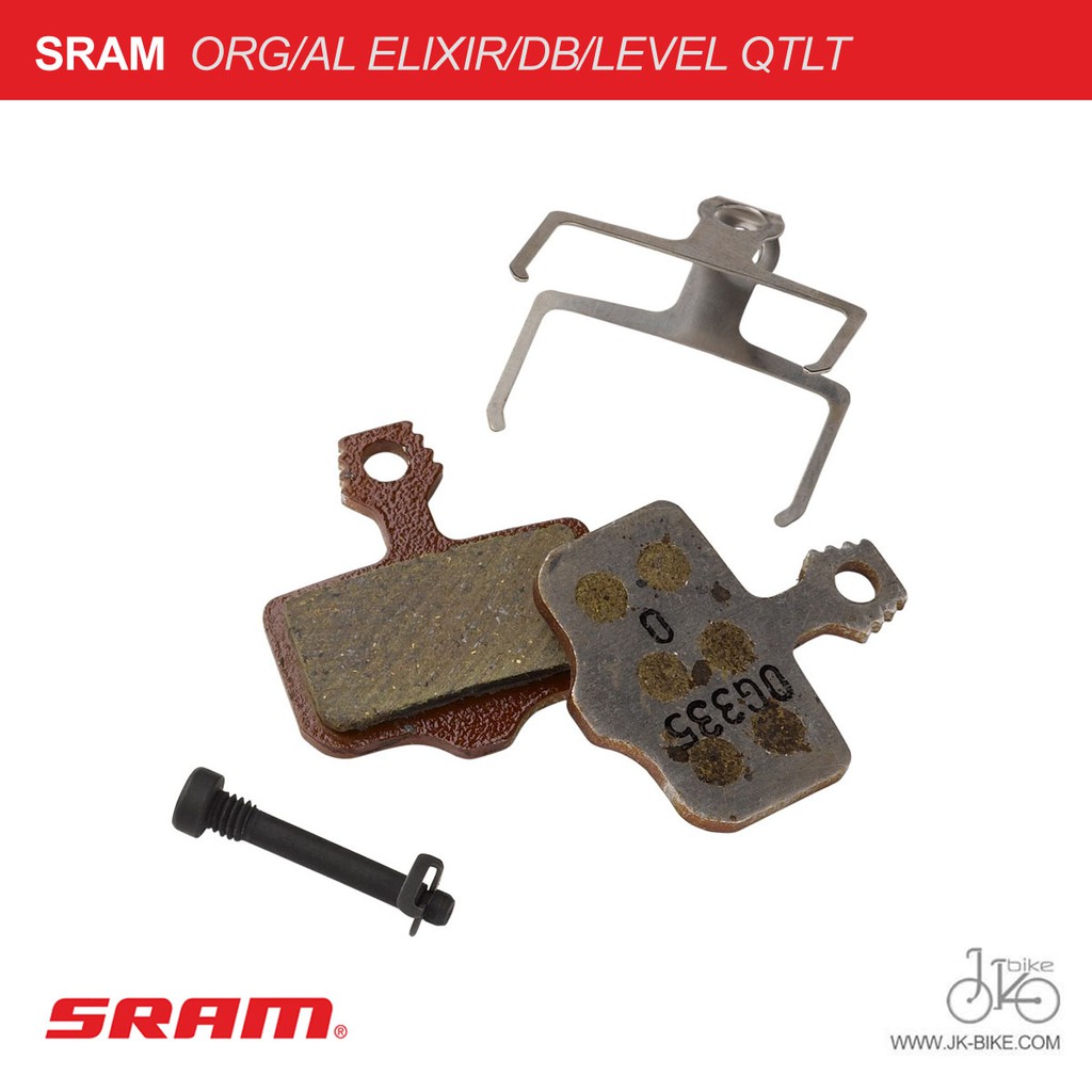 ผ้าเบรก SRAM ORG/AL ELIXIR/DB/LEVEL QTLT | Shopee Thailand