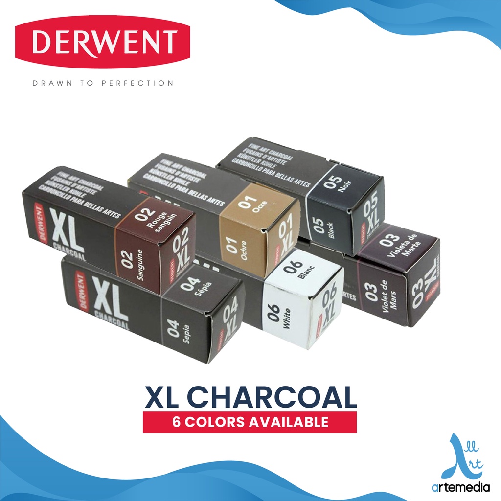 บล็อกถ่าน Xl Derwent Charcoal Block | Shopee Thailand