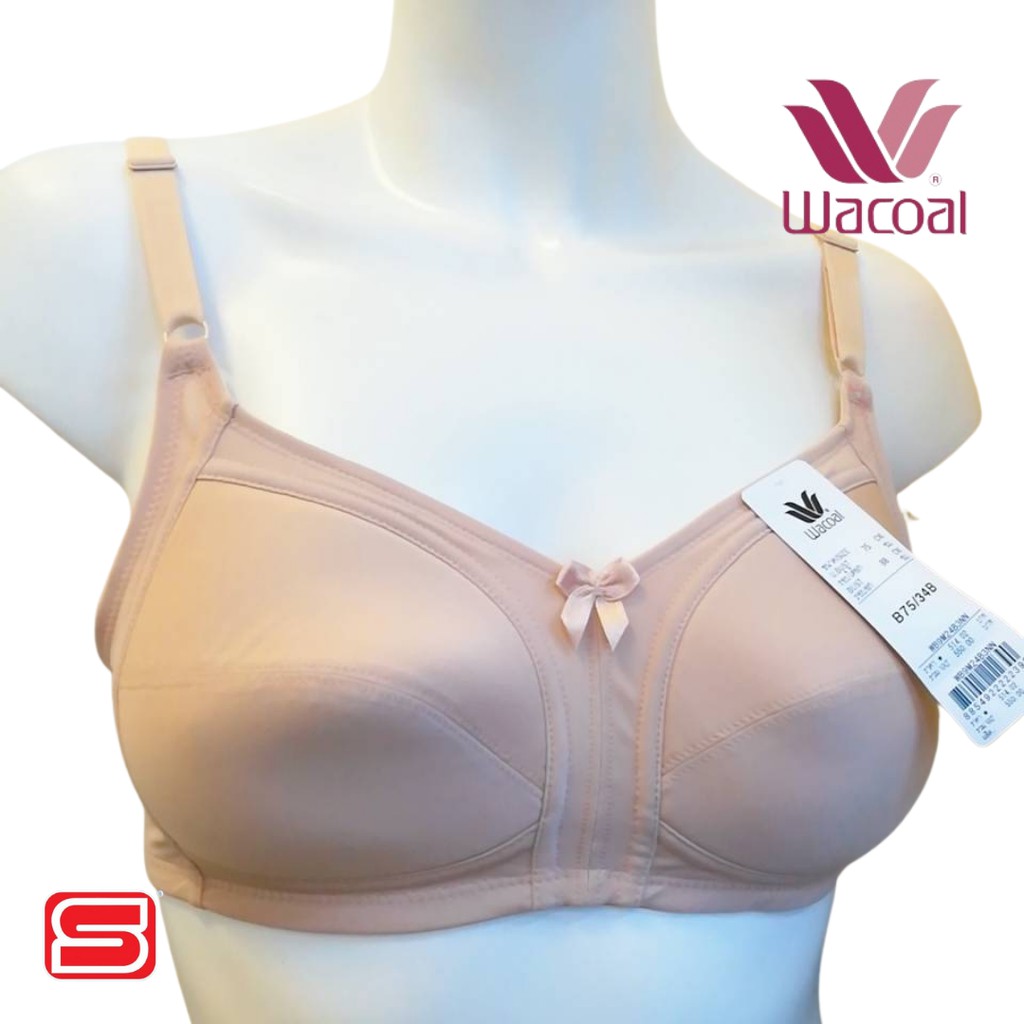 เสื้อชั้นใน Wacoal Basic Bra รุ่น WB9M34 (มี 3 สี) Wireless ไม่มีโครง | Shopee Thailand