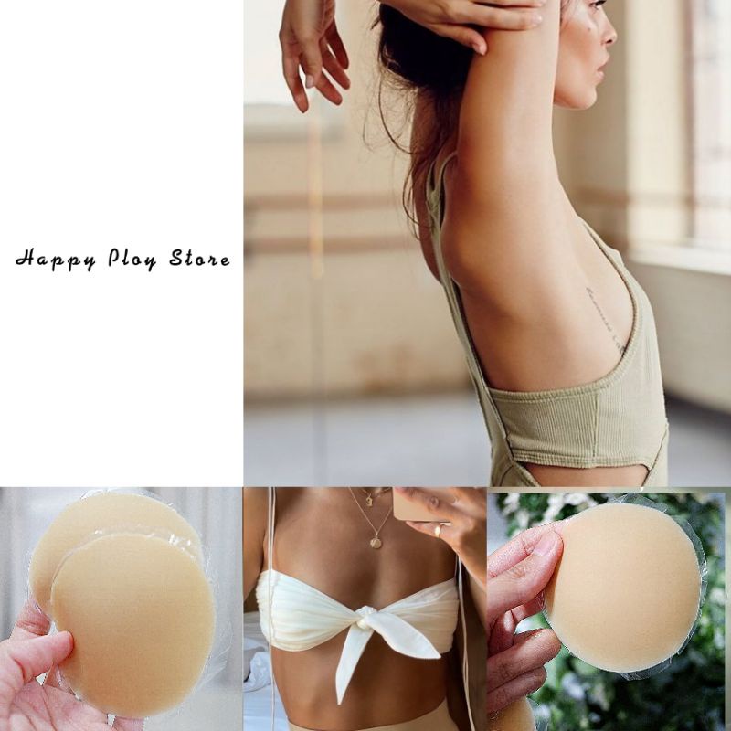 ซิลิโคนปิดจุกมีกาว (ปิดสีจุกนม 100%) Happy Ploy Store | Shopee Thailand