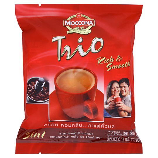 Moccona กาแฟ 3 in1 มอคโคน่า Trio moccona | Shopee Thailand