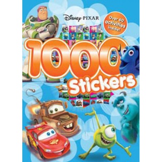 Disney Pixar 1000 Sticker Book หนังสือกิจกรรม ระบายสี สติ๊กเกอร์ ภาษา ...