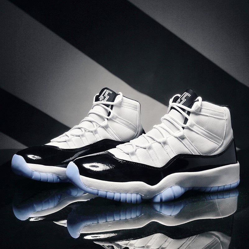 NBA AJ11 Size:39-46 รองเท้าบาสเก็ตบอล รองเท้าผ้าใบผู้ชาย รองเท้าผ้าใบเยาวชน | Shopee Thailand