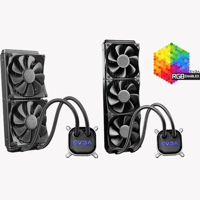 Evga CLC RGB 280 มม. / 360 มม. AIO น้ํายาระบายความร้อน CPU | Shopee ...