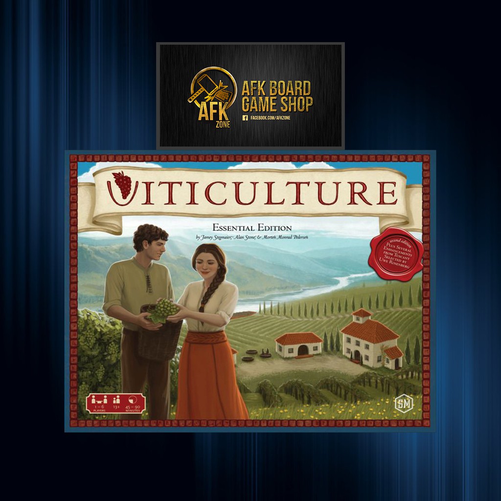 Viticulture Essential ENG Edition - Board Game - บอร์ดเกม | Shopee Thailand