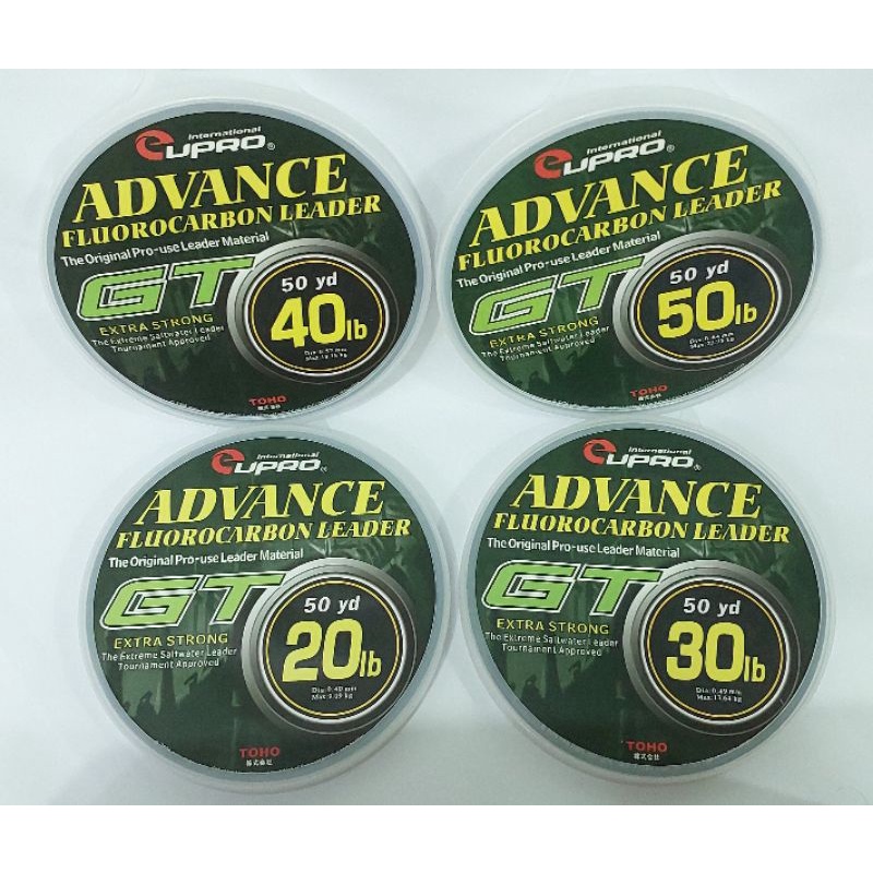 Eupro ADVANCE GT FLUOROCARBON LEADER SHOCKLEADER | Shopee Thailand