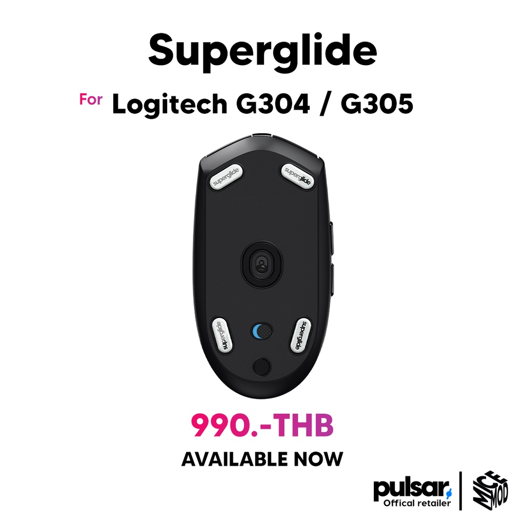 เมาส์ฟีท Superglide ของ Logitech G304 / G305 [Mouse Feet] | Shopee Thailand