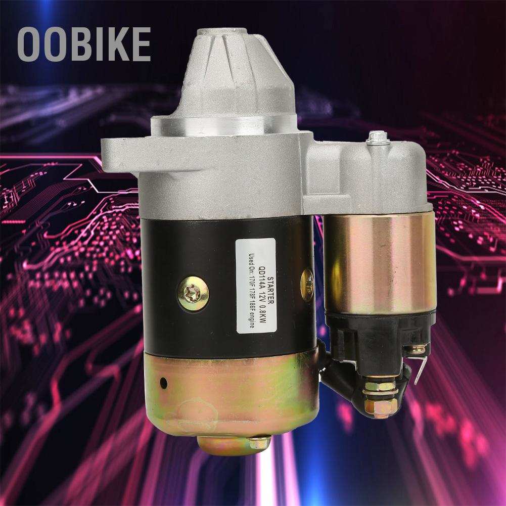 OObike 12V 0.8KW Water Pump/Diesel/Gasoline Engine Starter Electric ...