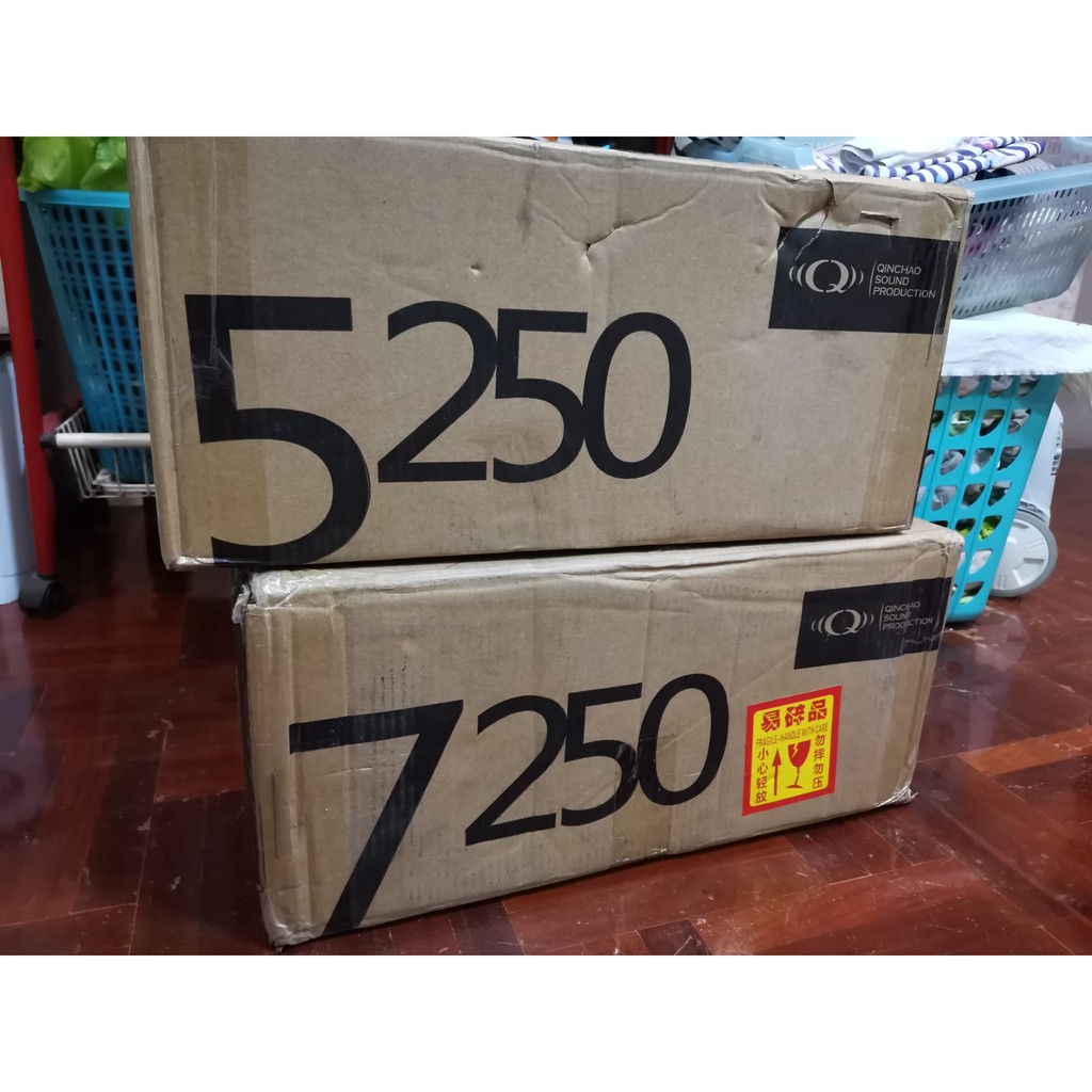 Power Amp Qinchao (Q) 7250 (7ch*250w) และ 5250 (5ch*250w) เพาเวอร์แอมป์ ...