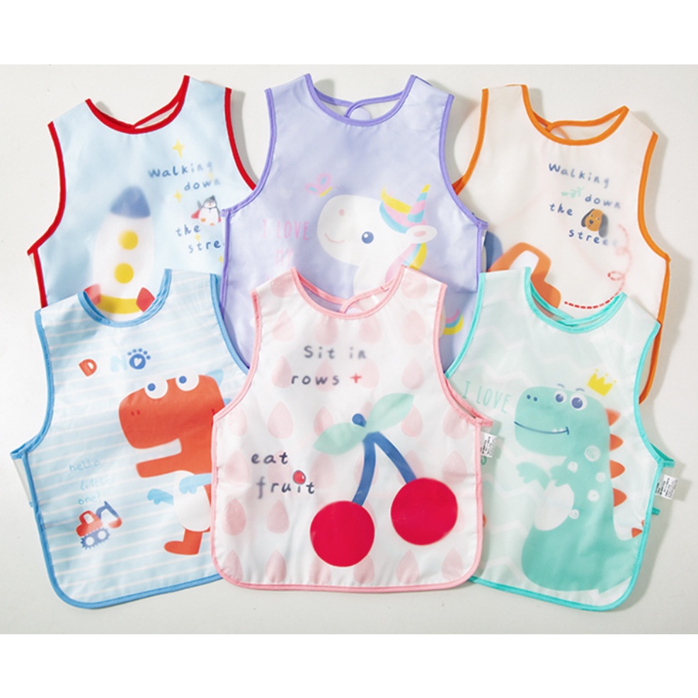 BrananaPlus ผ้ากันเปื้อน EVAใส่รับประทานอาหาร กันน้ำ - BIBEVA | Shopee Thailand