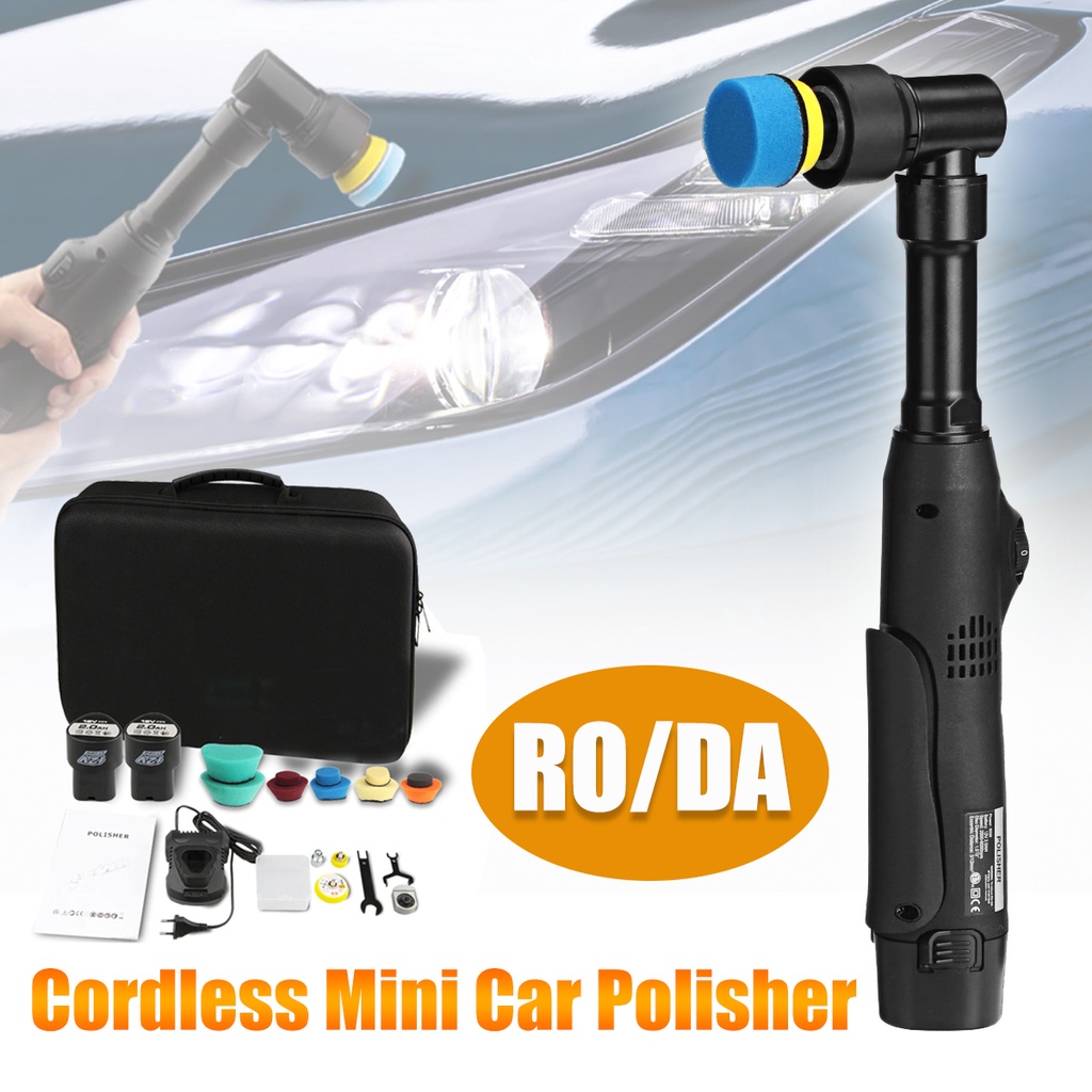 ไร ้ สาย Mini Car Polisher RO/DA Micro ไร ้ สาย Scratches Killer เครื ่ ...