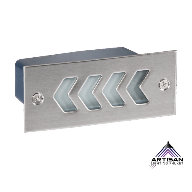 Step Light, Stainless Steel, LED 4W 3000K, Driver Build In, IP65, Size ...