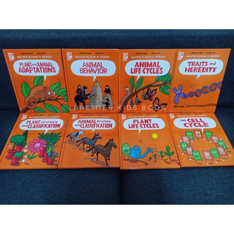 Building Blocks of Science Set 2 การ์ตูนชีววิทยา | Shopee Thailand