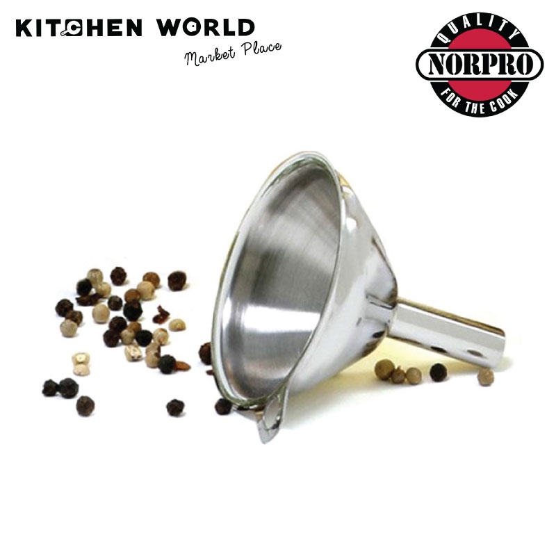 Norpro 253D S/S Mini Funnels 2 inch / 5cm. / กรวยกรองอาหาร | Shopee ...