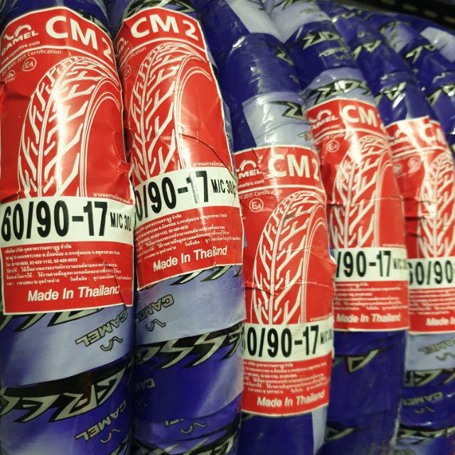 ยางนอก Camel CM2 ลายไฟ 60/90-17,70/90-17 | Shopee Thailand