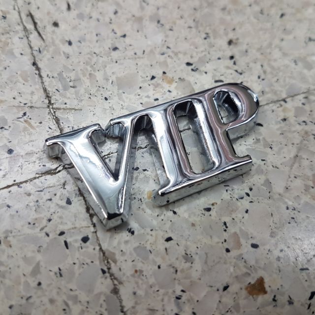 VIP LOGO 3D METAL โลโก้แต่งวีไอพี | Shopee Thailand
