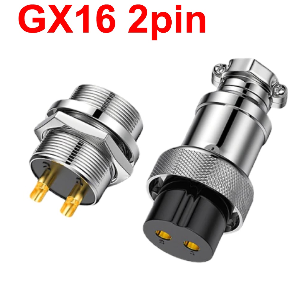 GX16 2Pin Plug + Socket gold-plated Audio Grade / ร้าน All Cable ...