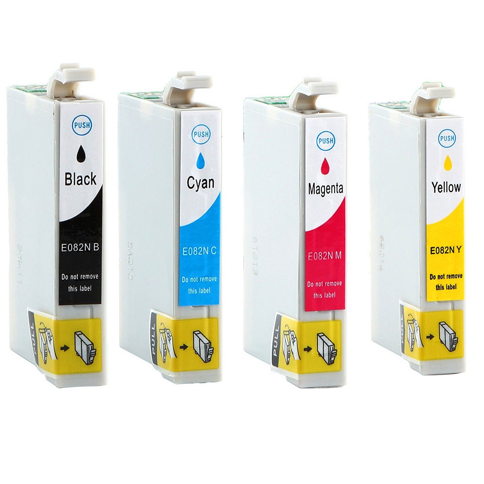 ตลับหมึก Compatible Ink Cartridge EPSON T0821 (82N) for Epson R270/R290 ...