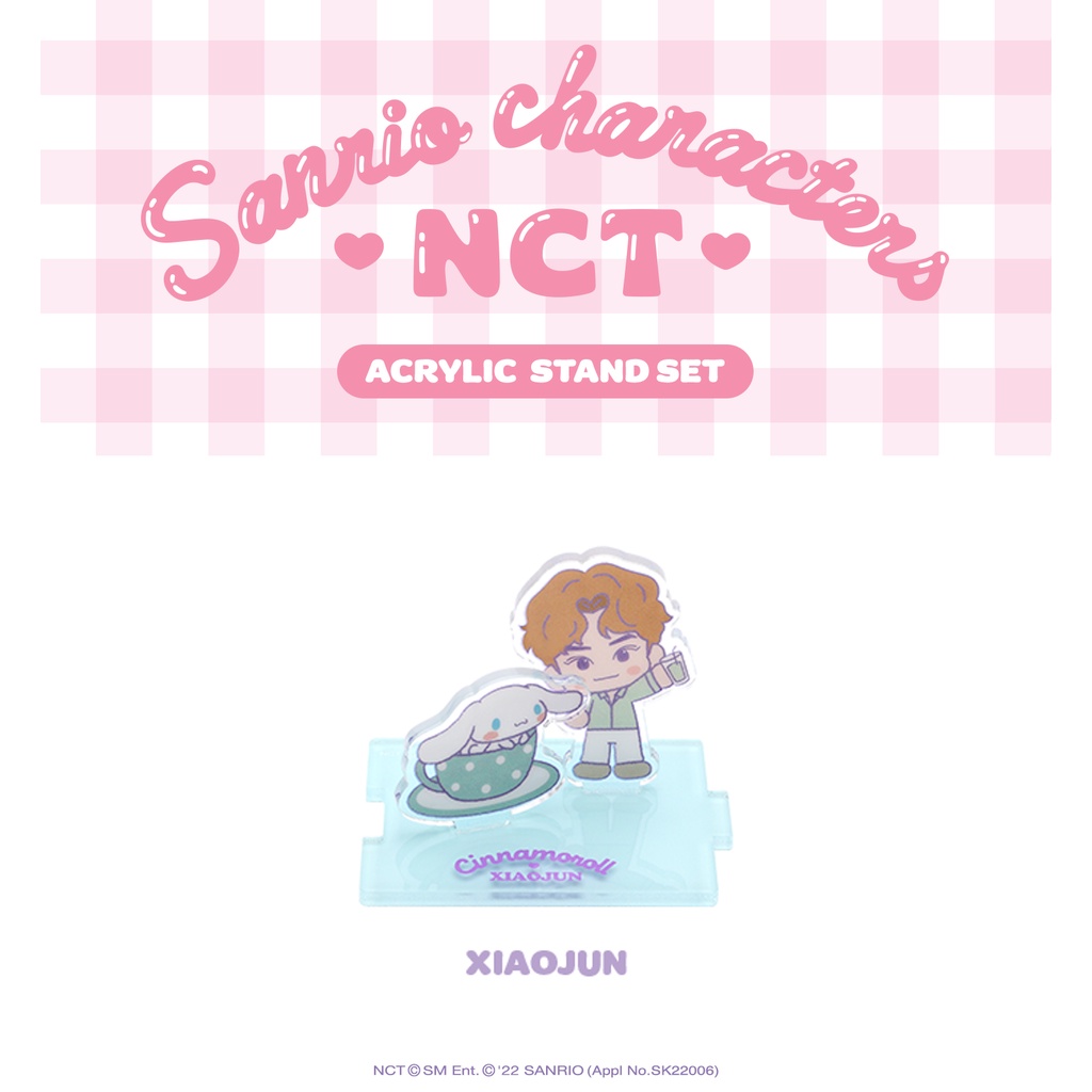 [NCT X SANRIO Collaboration] - Acrylic Stand Set - XIAOJUN | Shopee ...