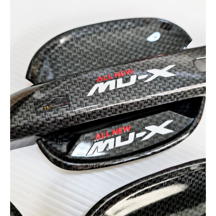 มือจับเบ้าหลุมกันรอยเคฟล่า ISUZU MU-X ปี2021-2024 KT | Shopee Thailand