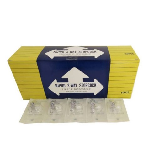 Nippro 3-way stopcock ข้อต่อ3ทางสำหรับสายของเหลว ใช้ในงานการแพทย์ สเตอร ...