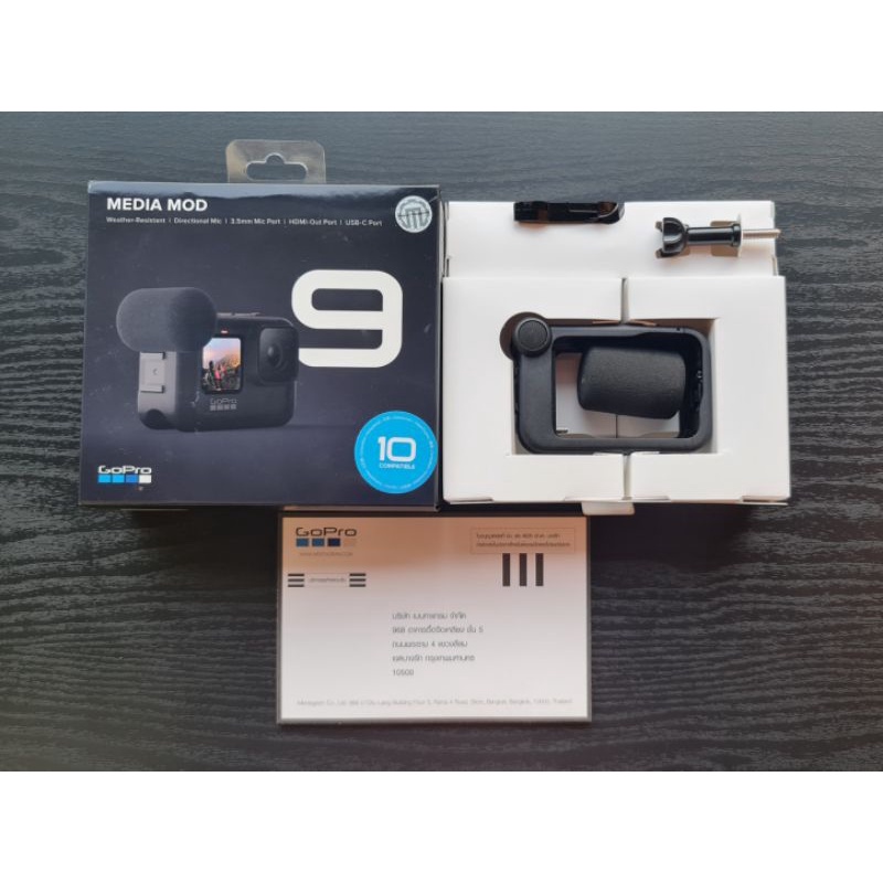 0GoPro Media Mod for GoPro 10, GoPro 9 Black มีเดียมอด มือ 2 รับประกัน ...