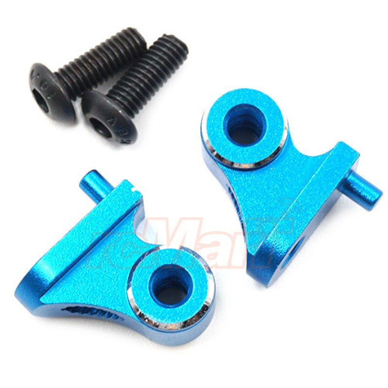 3Racing ALUMINUM FRONT UPPER DAMPER MOUNT 2PCS BLUE FOR TAMIYA CC01 ...