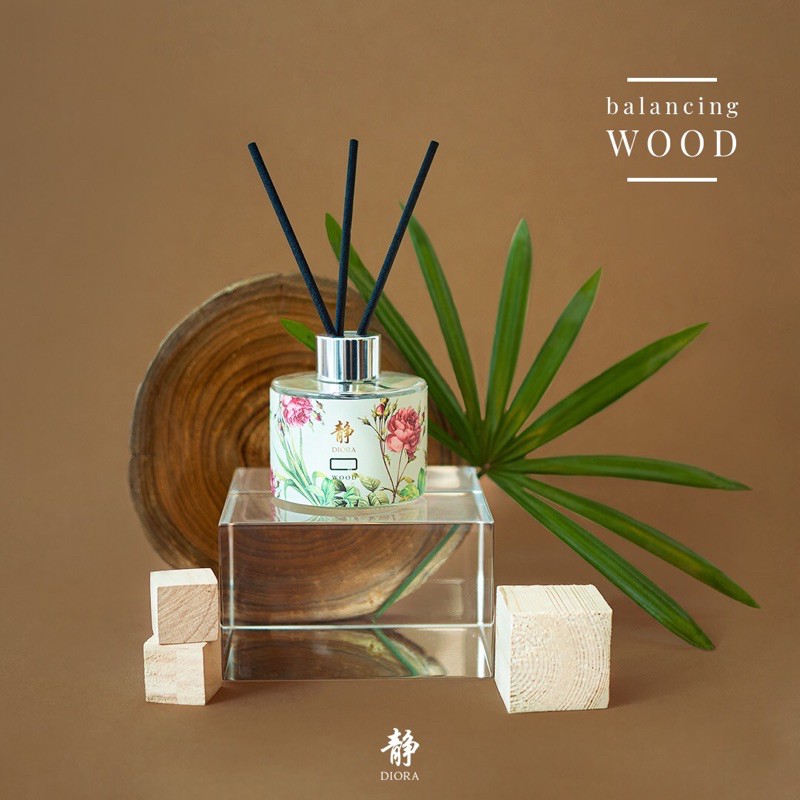 ก้านไม้หอมสร้างบรรยากาศผ่อนคลายในห้อง DIORA Diffuser | Shopee Thailand
